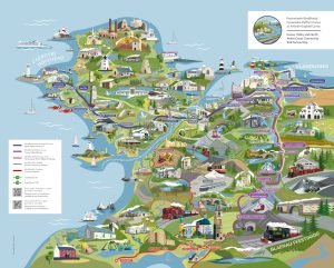 Line map - Conwy Valley and North West Wales Coast Community Rail ...