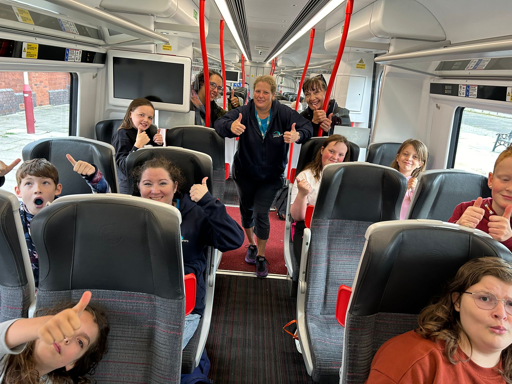 Young carers receive vital rail safety advice and enjoy a fun-filled ...